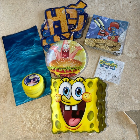 Party Supplies | Spongebob Squarepants Party Bundle | Poshmark